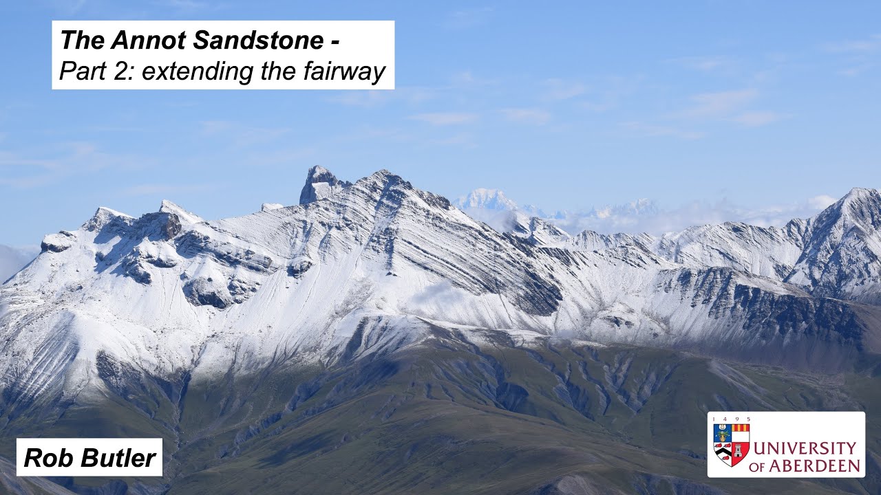 The Annot Sandstone - Part 2: extending the fairway - YouTube
