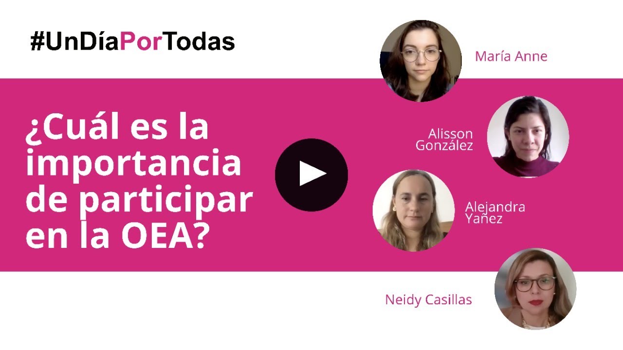 ¿Cuál es la importancia de participar en la OEA? - YouTube