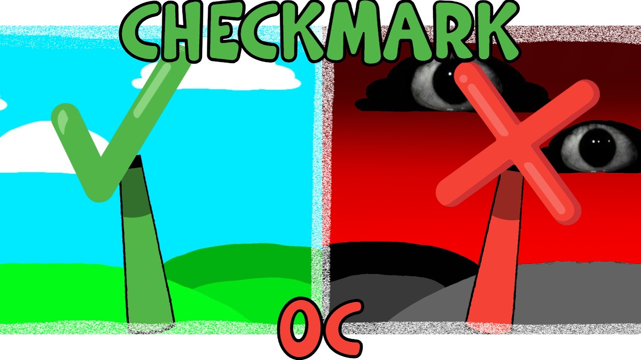 My Sprunki OC: Checkmark (Phase 2: Crossmark) - YouTube