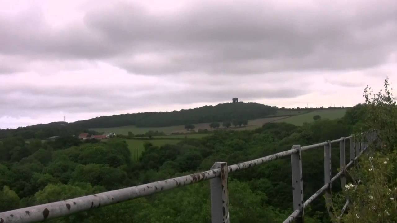 Victoria viaduct on the Leamside Line 22nd June 2011 - YouTube