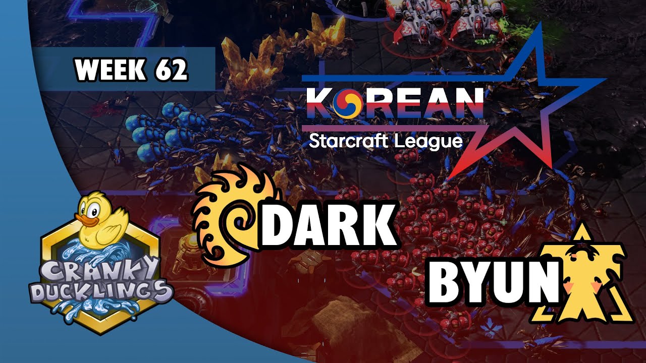 Dark vs ByuN - ZvT | Korean StarCraft League: Week 62 | Open StarCraft 2 Tournament - YouTube