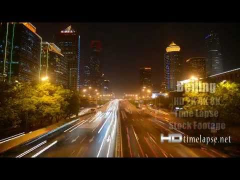Beijing, China - UHD Ultra HD 2K 4K 8K Video Time Lapse Stock Footage ...