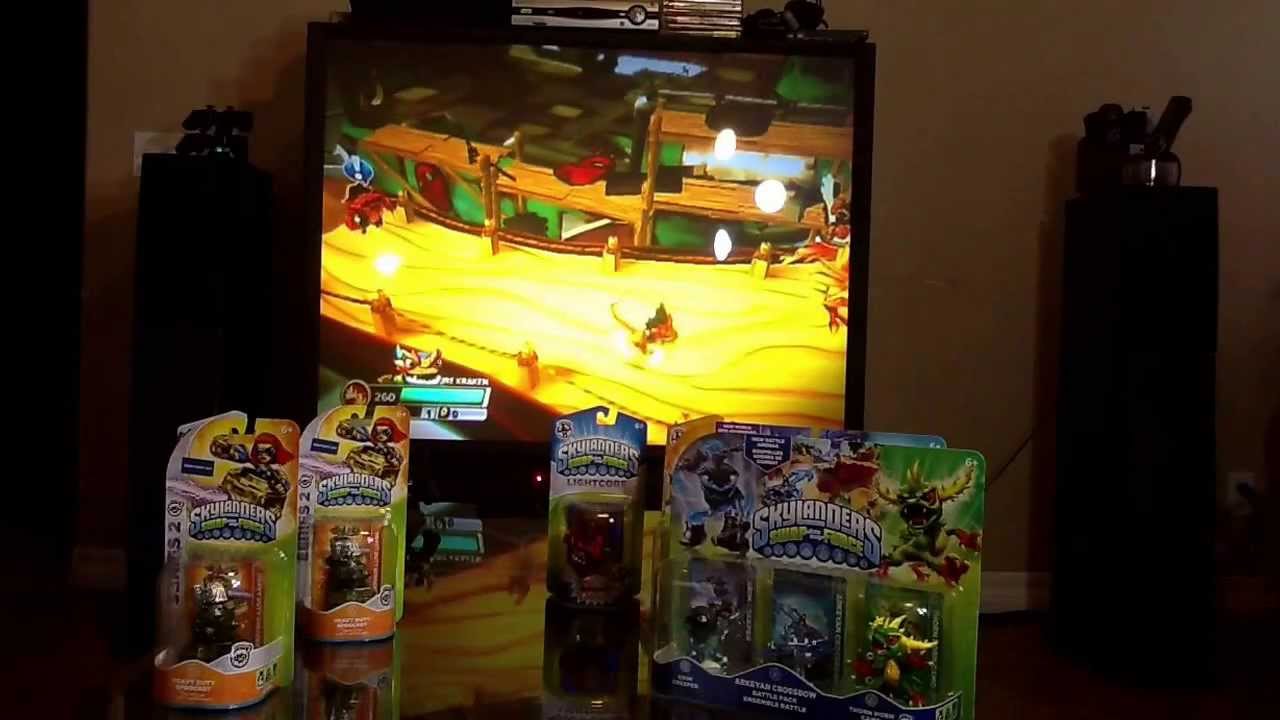 Rare Skylanders Collection updated w/ Gold Fire Kraken & Snowerdash ...