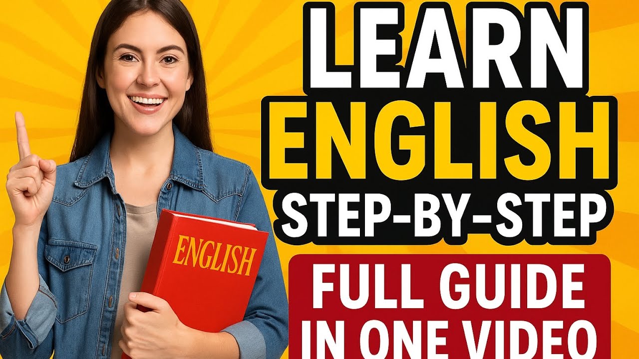 Learn English Step-by-Step | Full Guide in One Video - YouTube