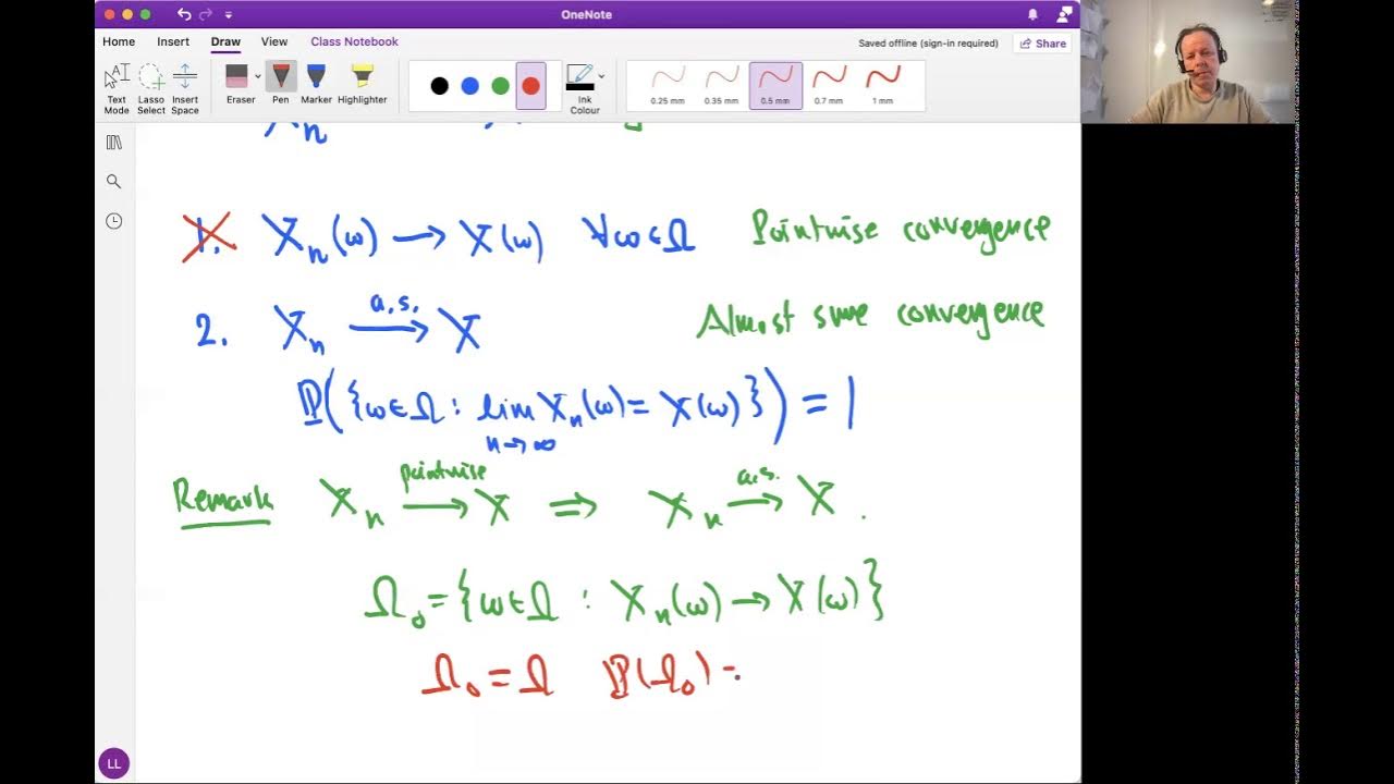 L11 1 Convergence almost surely - YouTube