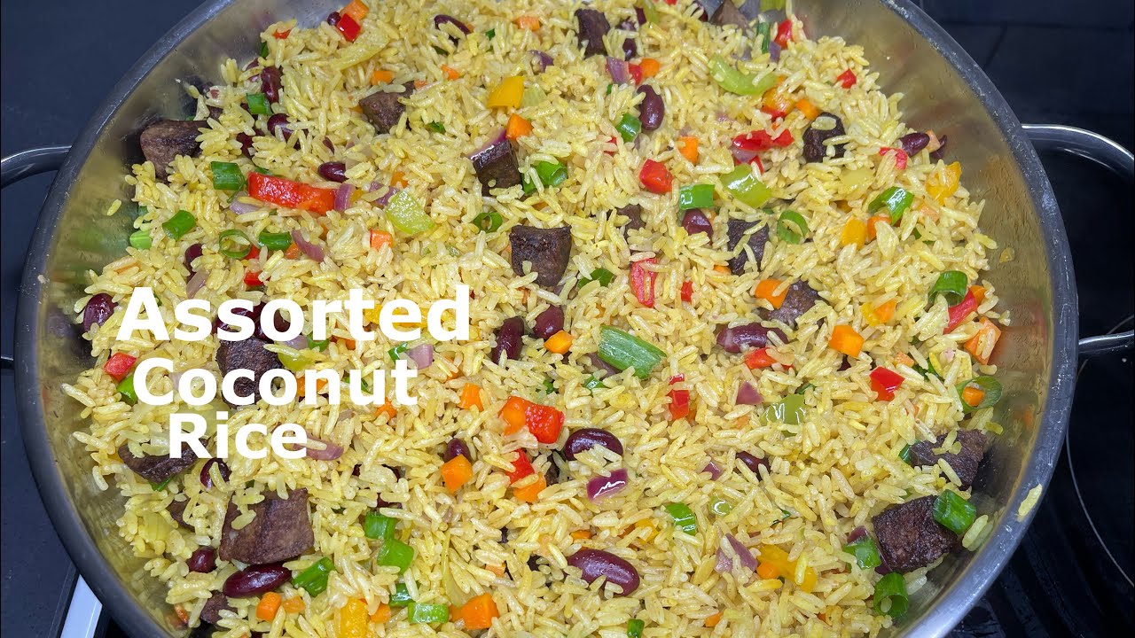 Assorted Coconut Rice Recipe | Coconut Rice | Lovystouch | Delicious ...