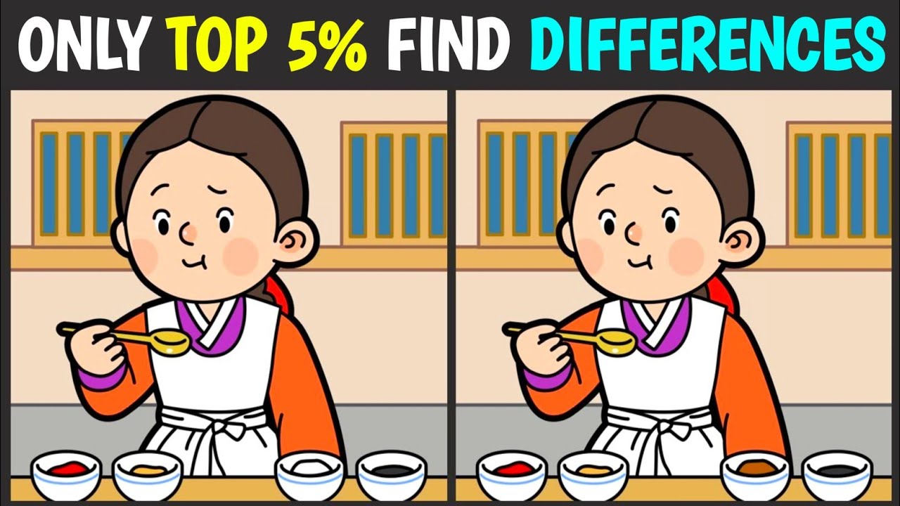 Spot The Difference : Only Top 5% Find Differences [ Find The Difference #1 ] BRAIN PLAY - YouTube