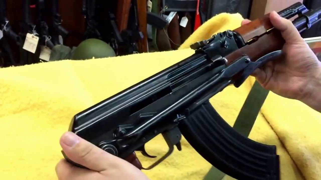 Bulgarian AK-47 Under Folder Original Milled Parts Kit - YouTube