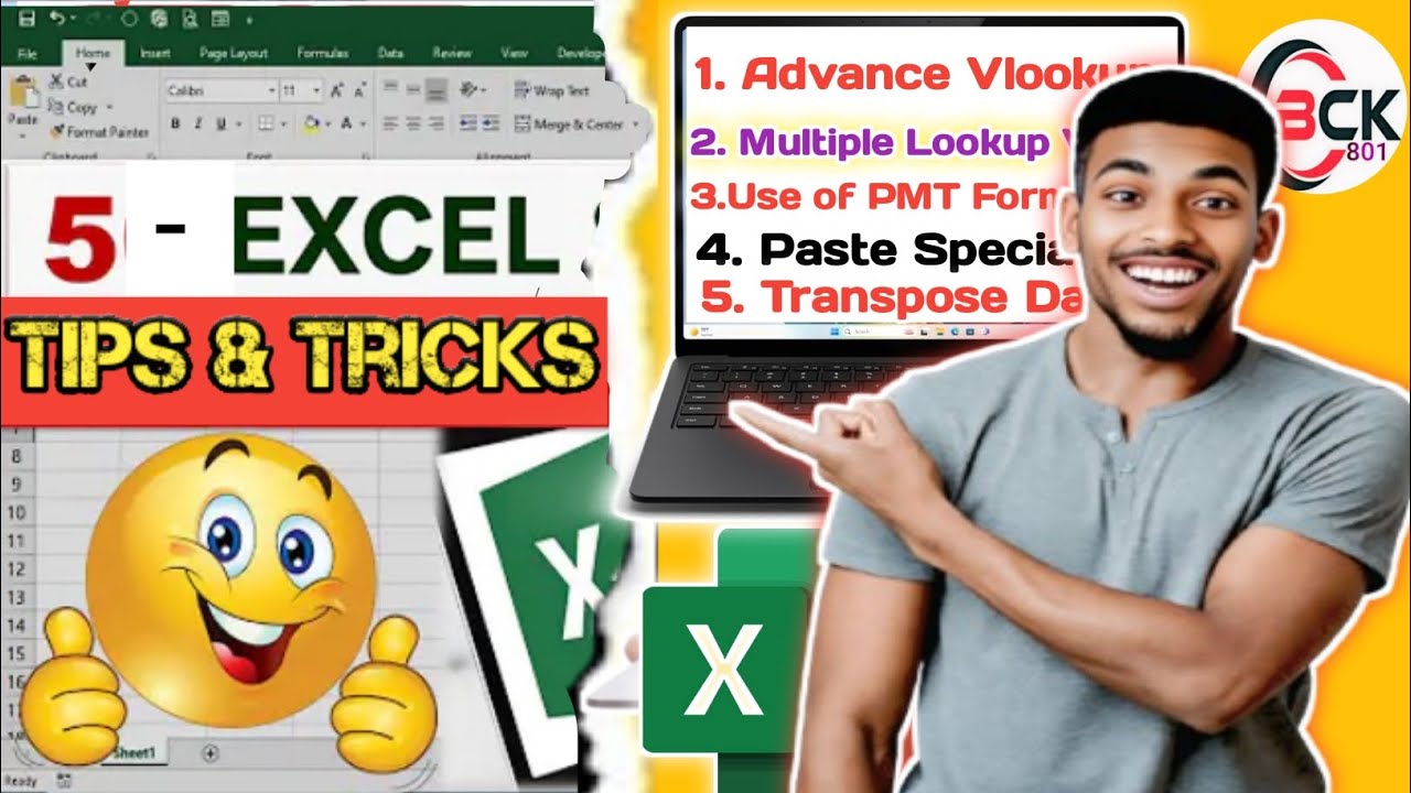 5 Ultimate Excel Tips and Tricks || 5 Useful excel formula & Function # ...