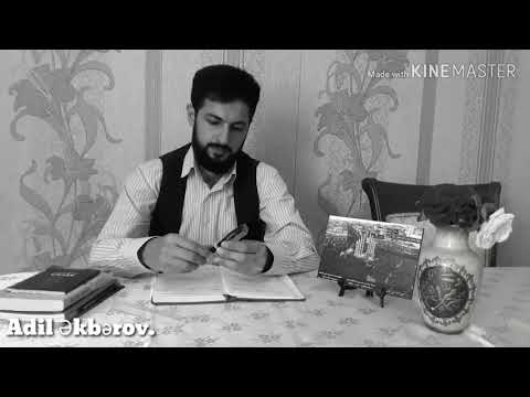 En Yeni Dini SEİR  -2020    Adil Əkbərov.