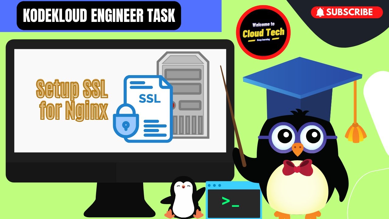 Setup Ssl For Nginx Kodekloud Engineer Task Success English Explained Youtube 9710