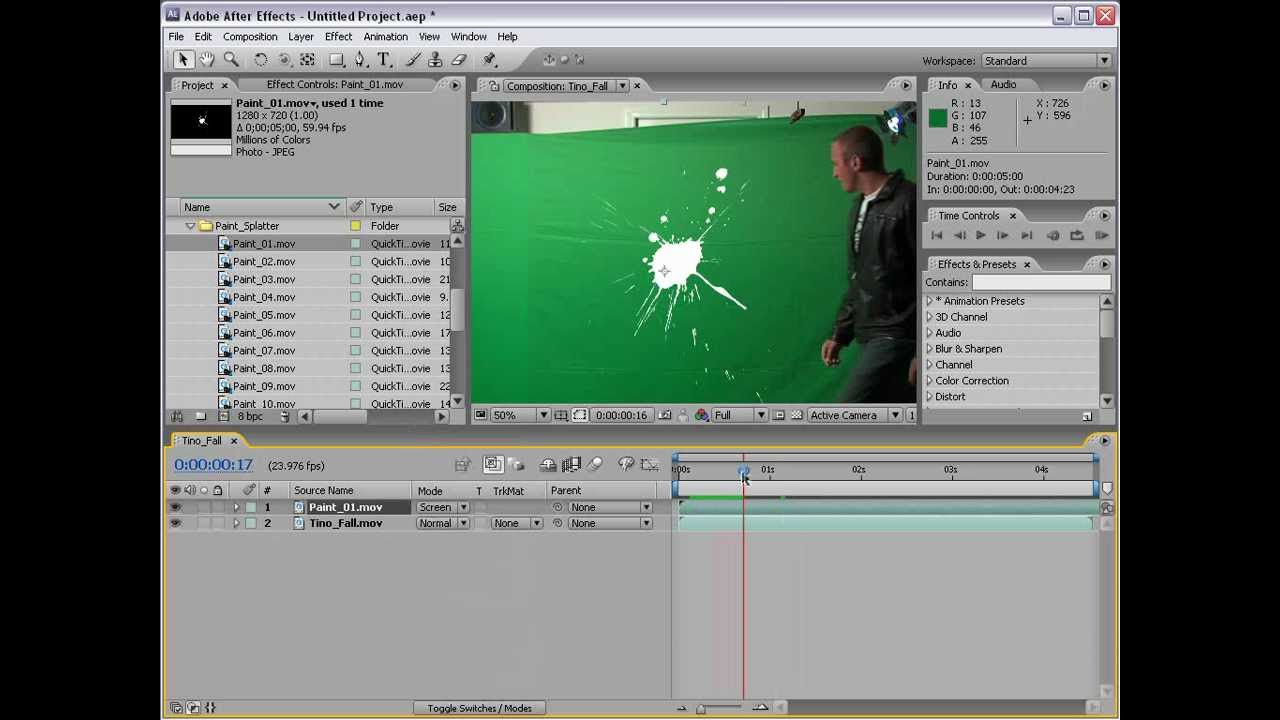 After Effect Basic training part 4 keying and transparency (videocopilot.net) - YouTube