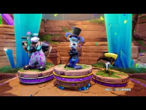 Crash™ Team Racing Nitro-Fueled - Green Gem Cup Hard Mode - Gentleman ...