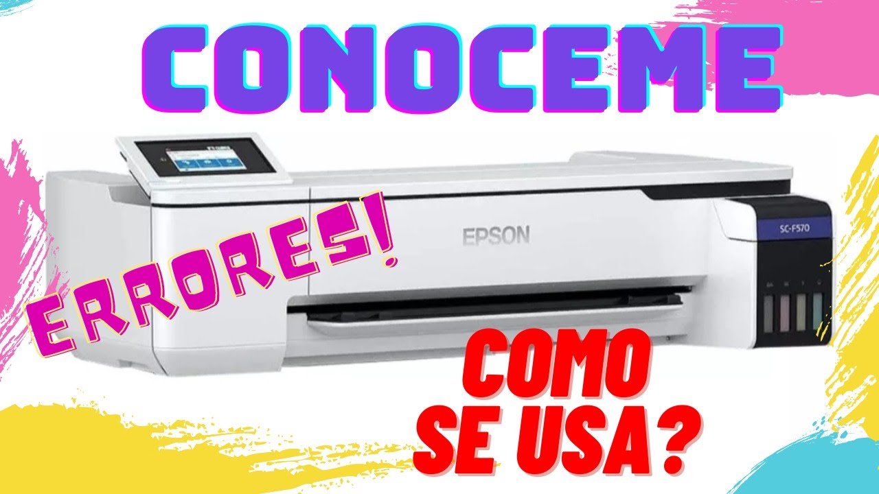 Impresora de sublimar Epson f570: Aprende a utilizarla correctamente y ...