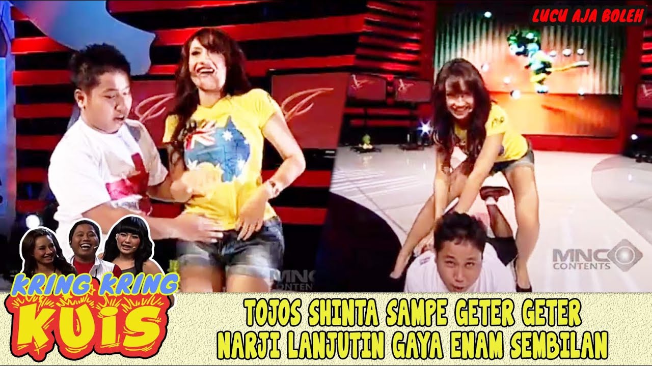 TOJOS SHINTA SAMPE GETER GETER, NARJI LANJUTIN GAYA ENAM SEMBILAN - KUIS KRING KRING - YouTube