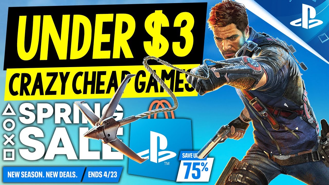 GREAT PSN Game Deals UNDER $3! PSN Spring Sale 2025 EXTREMELY CHEAP PS4 ...