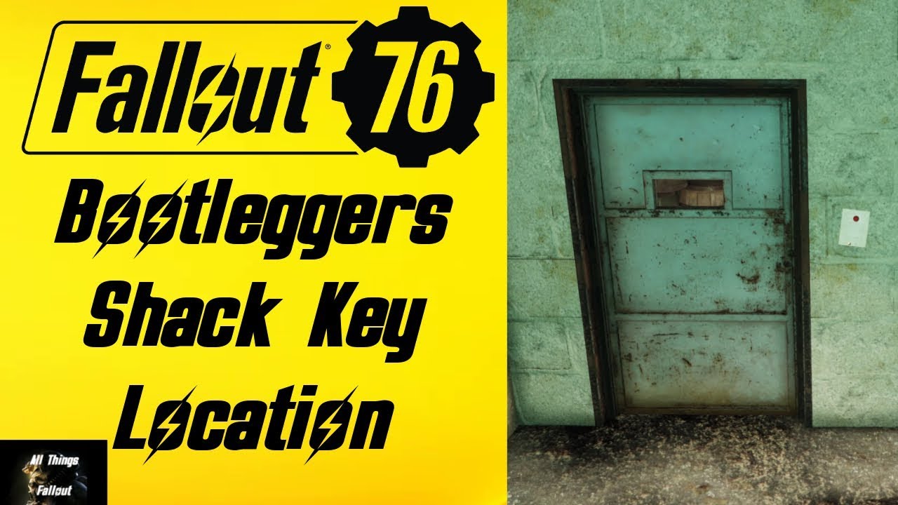 Fallout 76 Bootleggers Shack Key Location - YouTube