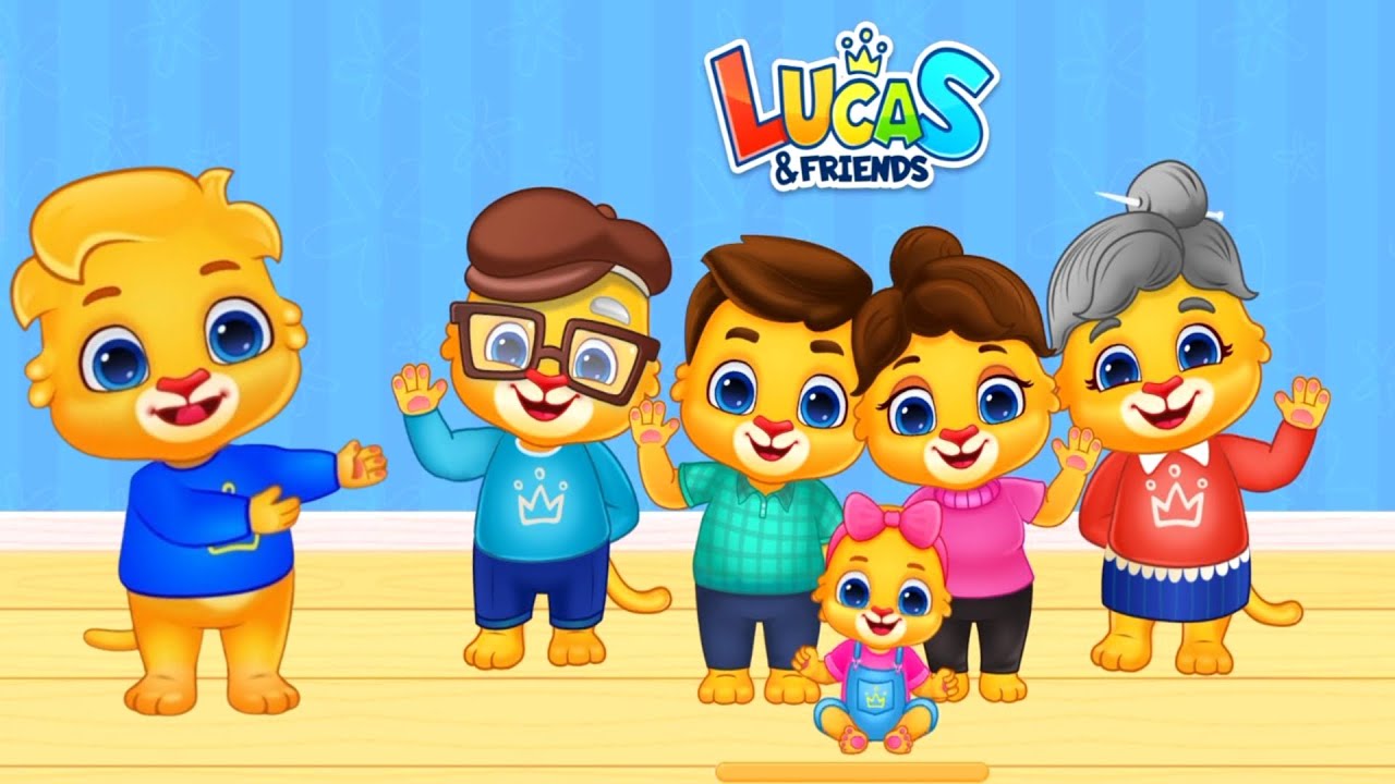 Toddler Learn Colours & Picture Match video with Lucas & Friends | Kids ...