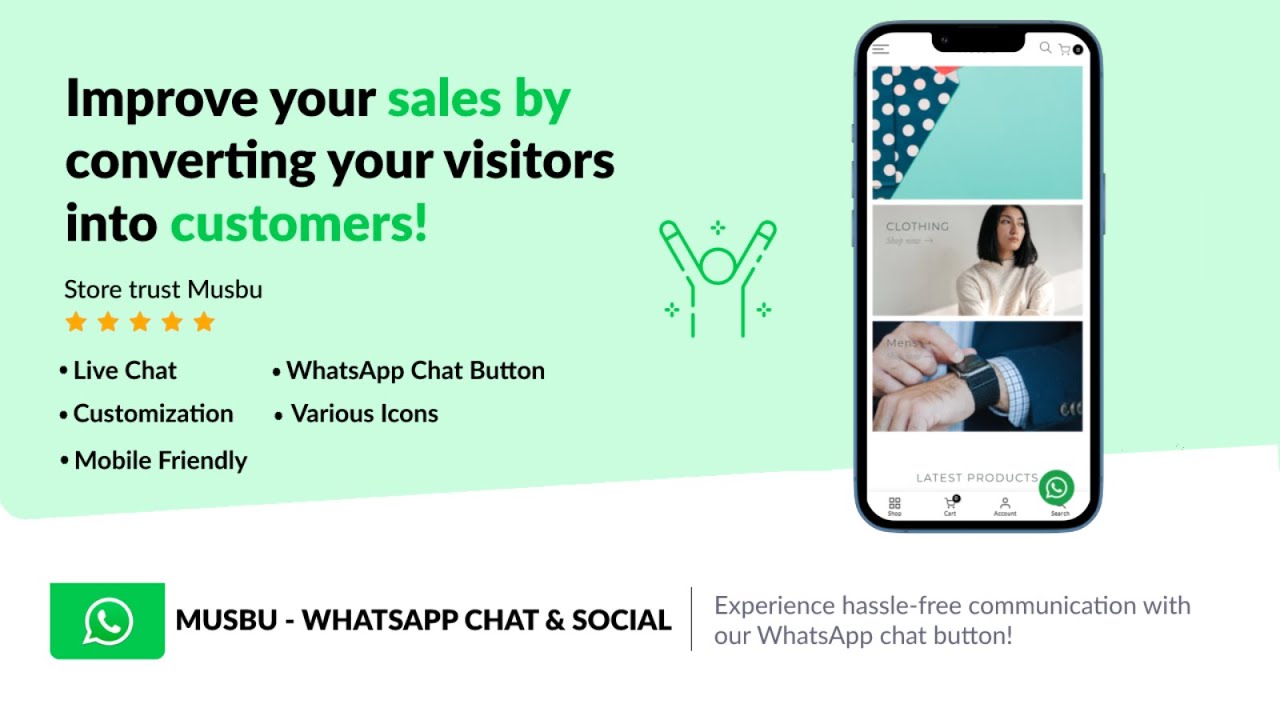 How to add whatsapp chat button on your shopify store - YouTube
