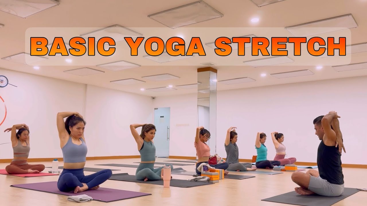 Basic Yoga Stretch Full Session By Yoga Basist At Yoga Fit GS Indonesia ...
