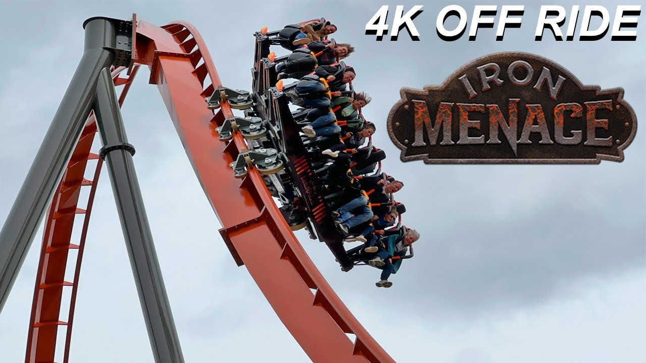 Iron Menace **NEW FOR 2024** (4K OFF Ride POV)- Dorney Park, Allentown ...
