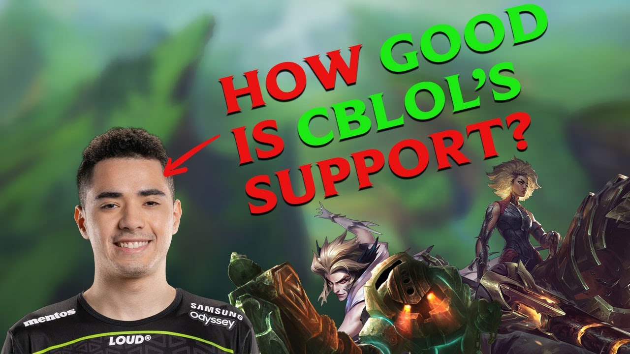 How Good Is CBLOL support LOUD CEOS? - YouTube