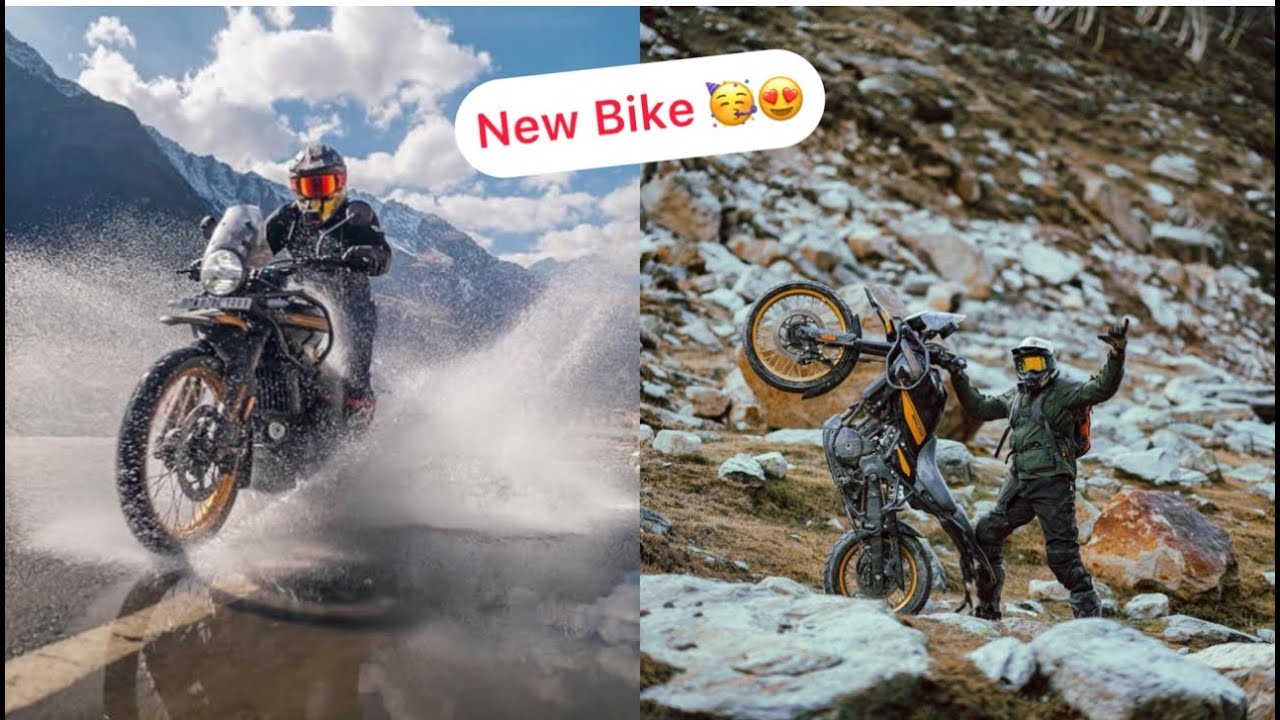 Finally New Bike Le li 😍| Royal Enfield Himalayan 450 | Hunter 350 and ...