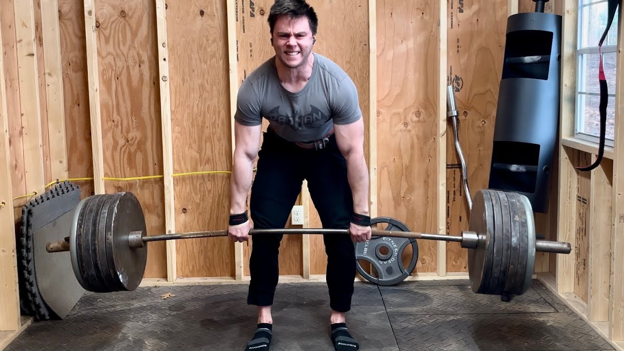 Attempting a 585LB DEADLIFT, natural bodybuilding deadlift day. Bulk ...