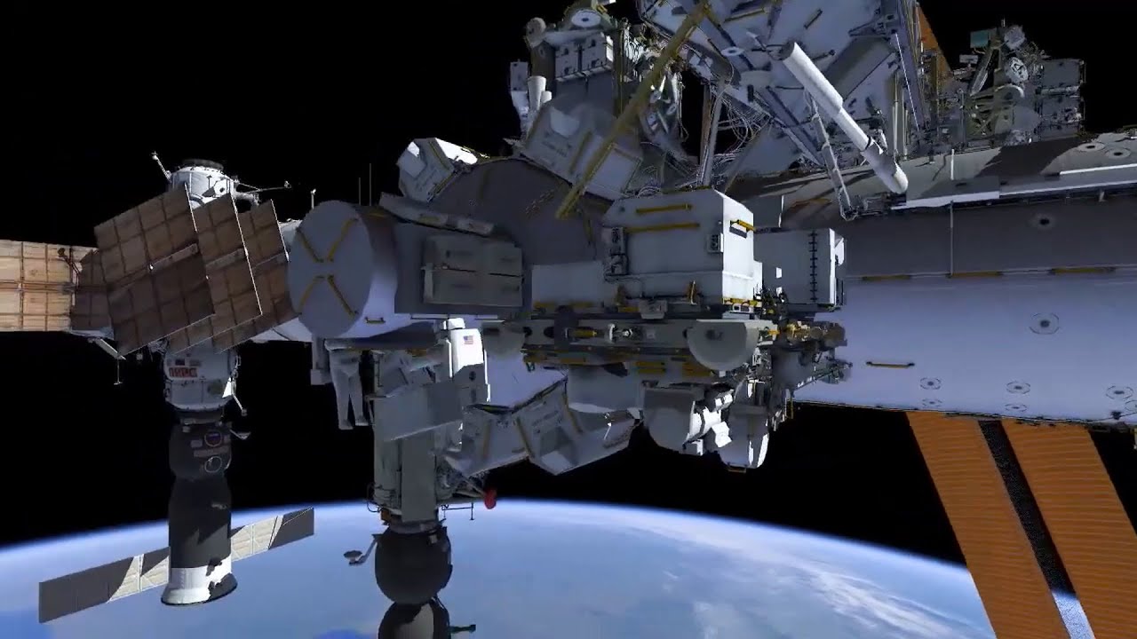 Installing ISS Docking Adapter for Starliner & Dragon - Animation - YouTube