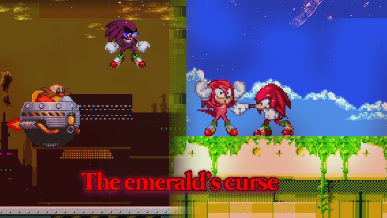 When Knuckles becomes favorite victim | Knuckles.exe: The Emerald's Curse (Eggman DEMO) - YouTube