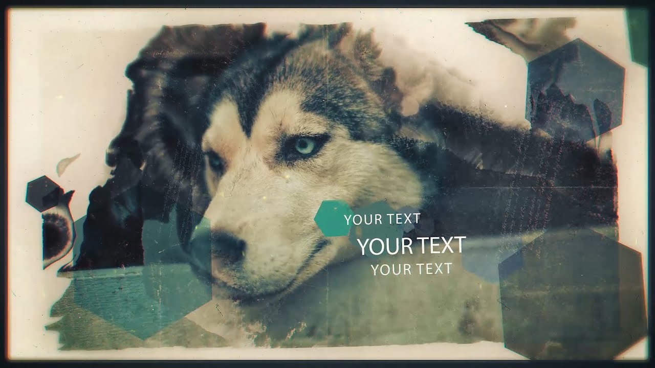 Slideshow Template Vintage Free After Effects - YouTube