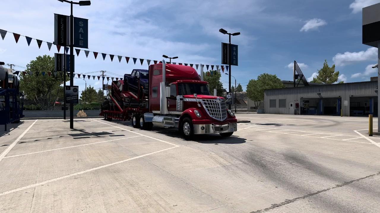 American Truck Simulator TruckersMP Cars To Grand Junction - YouTube
