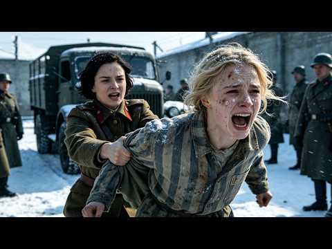 Brutal War Prisoners Under Female Guards | A Fight for Survival in WWII | Full Movie