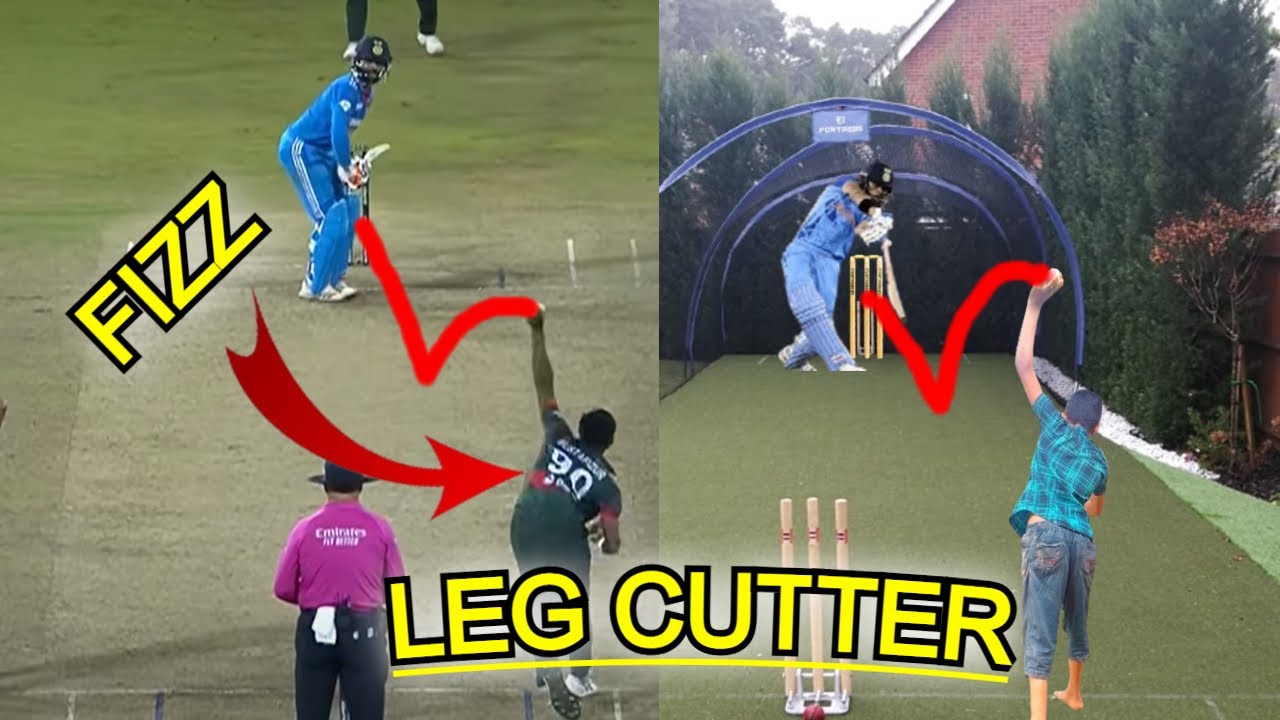 Learn To Ball Leg Cutter Like Mustafizur Rahman | Leg Cutter Master ...