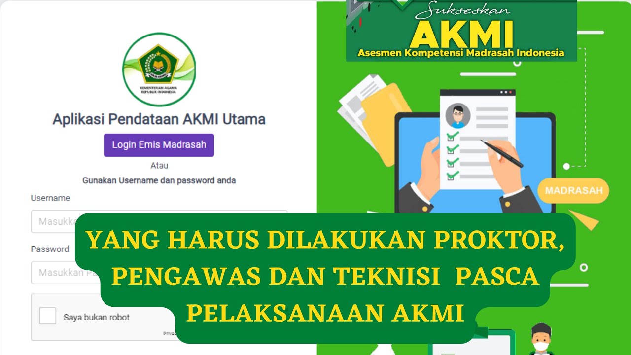 AKMI | TUGAS PROKTOR, PENGAWAS & TEKNISI SETELAH SELESAI PELAKSANAAN ...