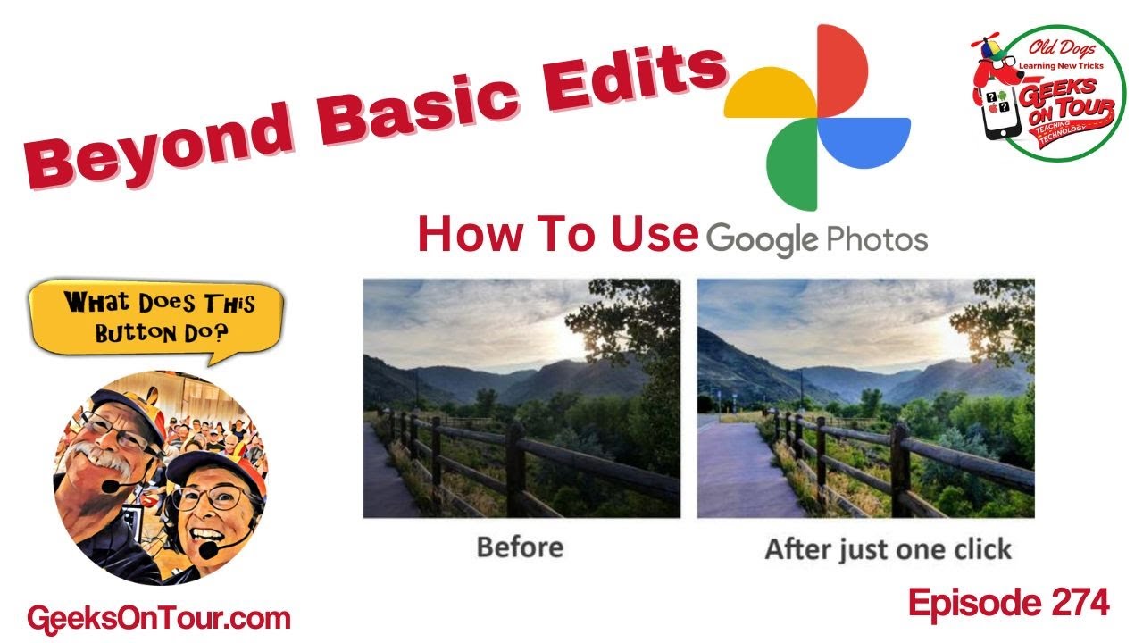 Beyond Basic Editing with Google Photos - YouTube