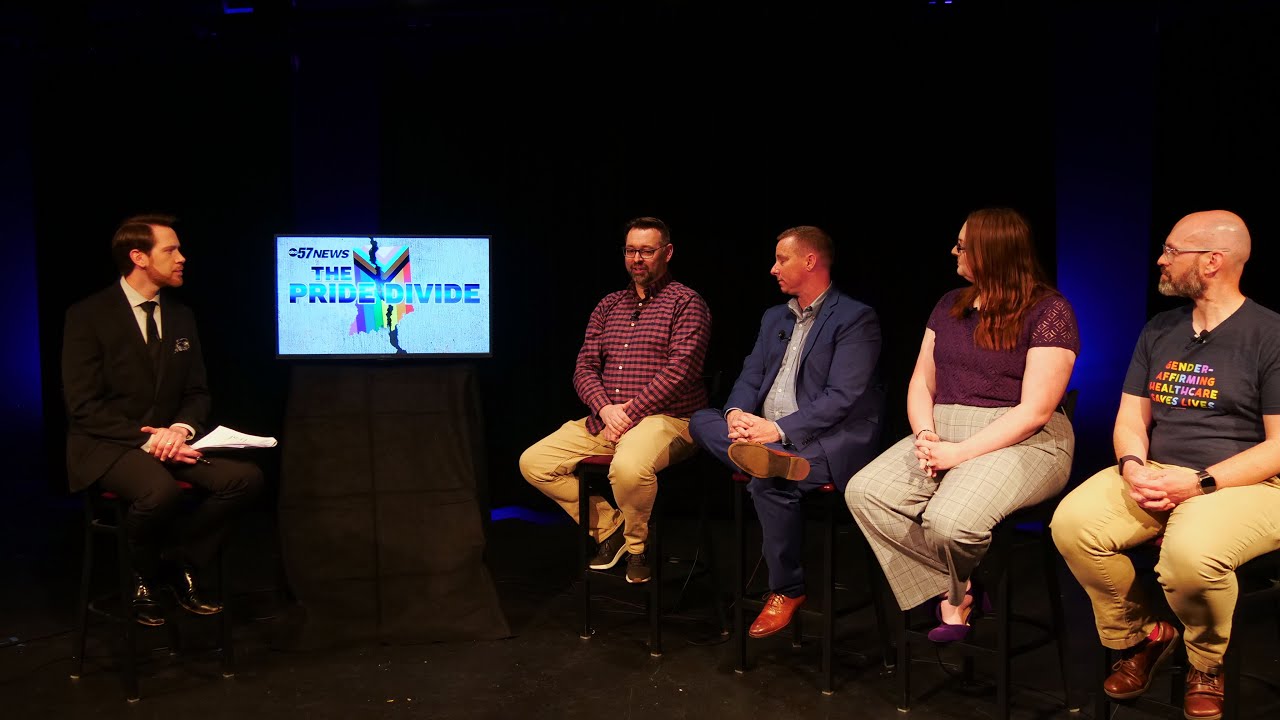 The Pride Divide: Panel discussion on LGBTQ+ rights in Indiana - YouTube