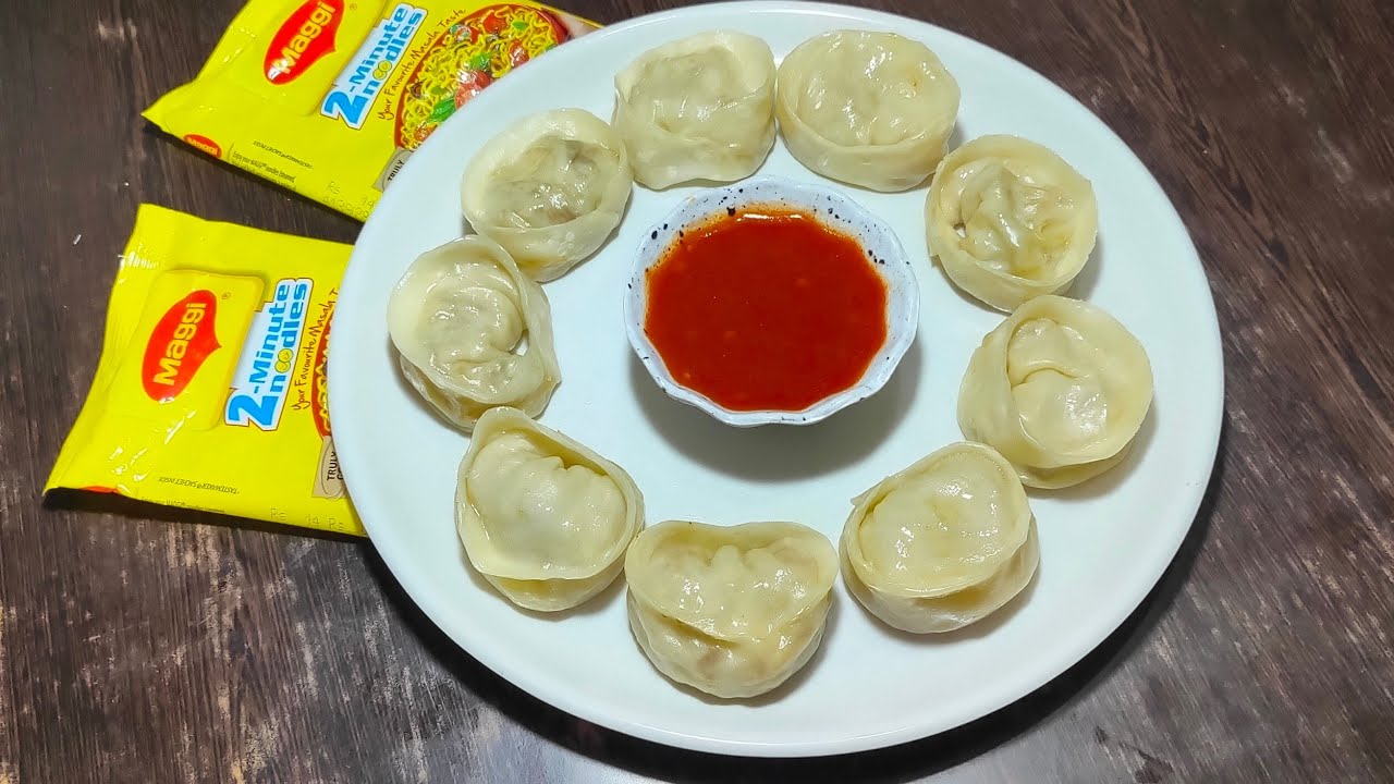मैगी मोमोस बनाने का आसान तरीका।maggi momos recipe।maggi।how to make ...