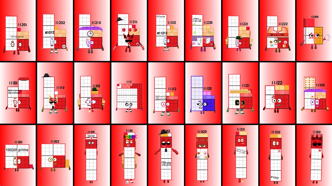 [Animation] Ternaryblocks Remastered Band (11001-12000) All Baseblocks Bands But Normal (Part-5 ...