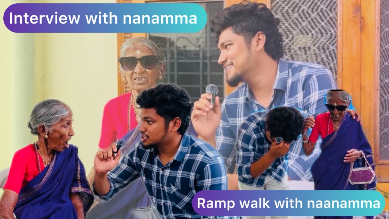 Ramp walk with nanamma #nenumenandhu #nanamma - YouTube