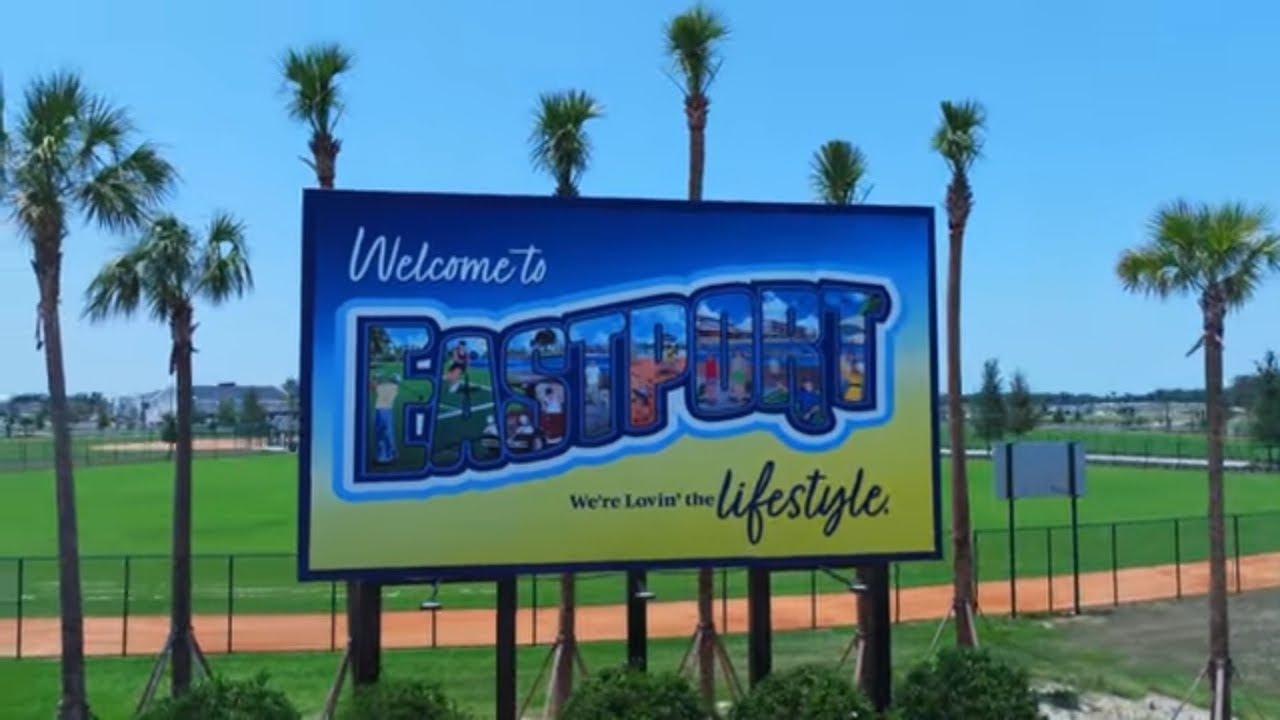What's new in Eastport Town Square in the Villages Florida - YouTube