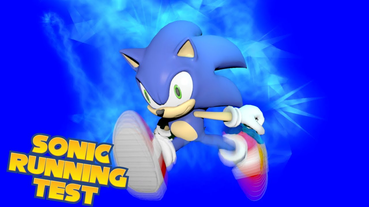 Sonic Running Test SFM!! #sonicthehedgehog #sfm_animations - YouTube