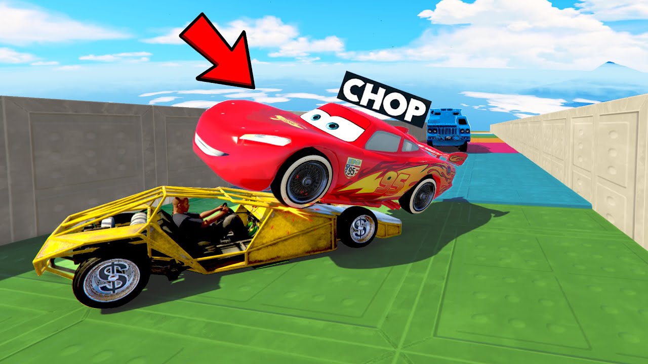 GTA 5 FACE TO FACE LIGHTNING CHALLENGE WITH CHOP - YouTube