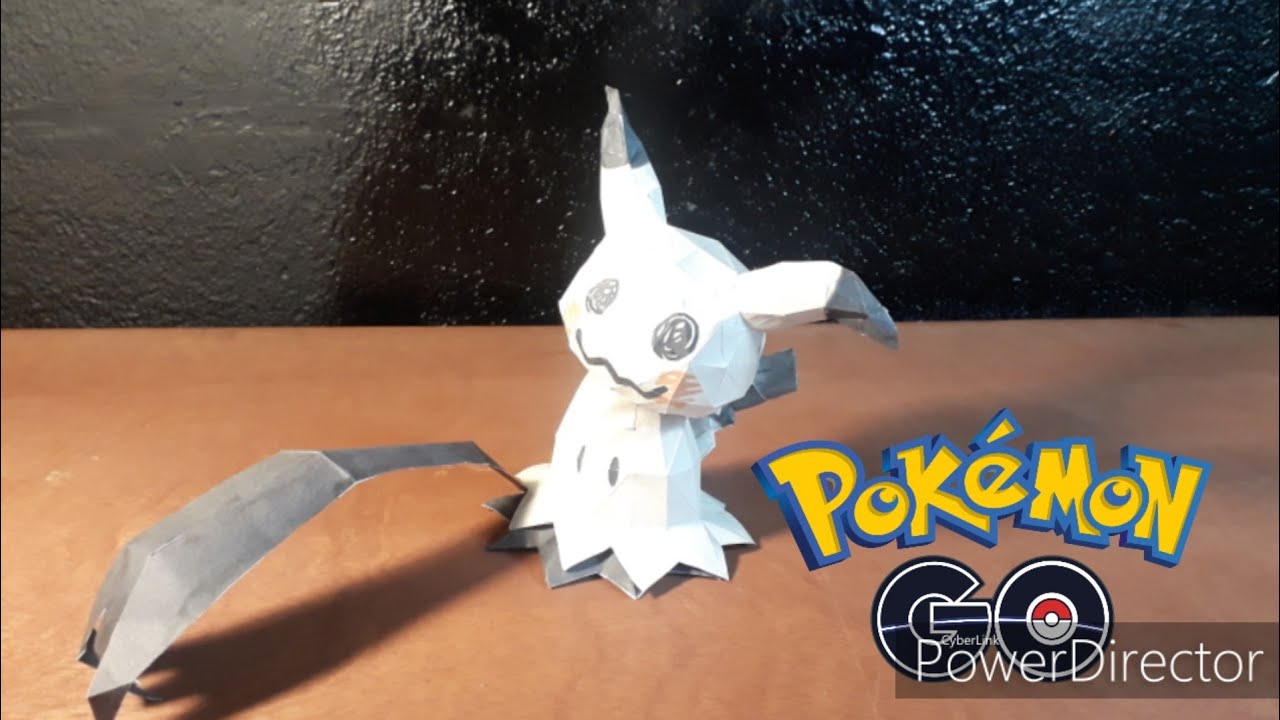 ¡MIMIKYU PAPERCRAFT! (Especial día de muertos) - YouTube