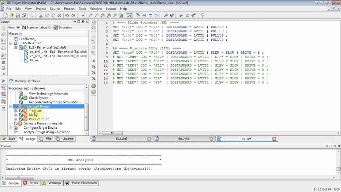 Vhdl Lab 2 Two Bit Comparator Part 2 57 Off