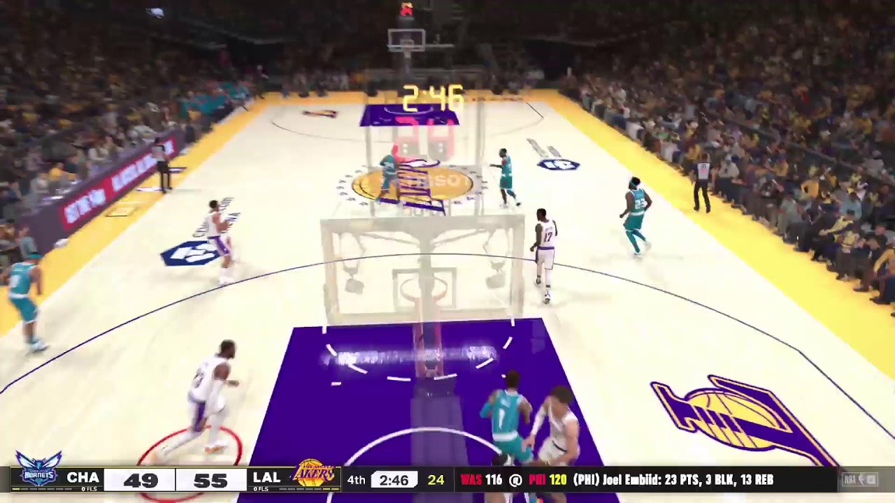 Lakers vs Hornets - YouTube