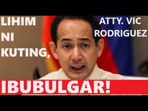 ATTY. VIC, HAWAK ANG MGA ALAS LABAN SA AHAS? - YouTube