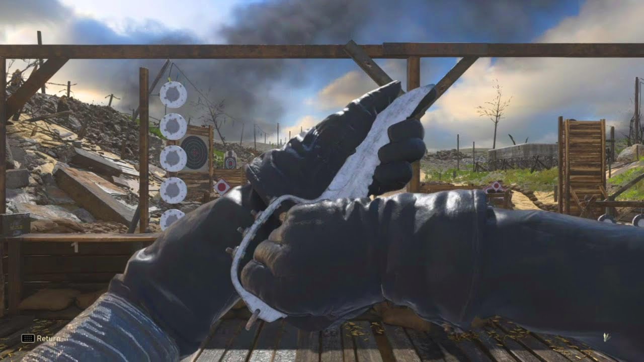 CoD WWII All Trench Knife Variants! - YouTube
