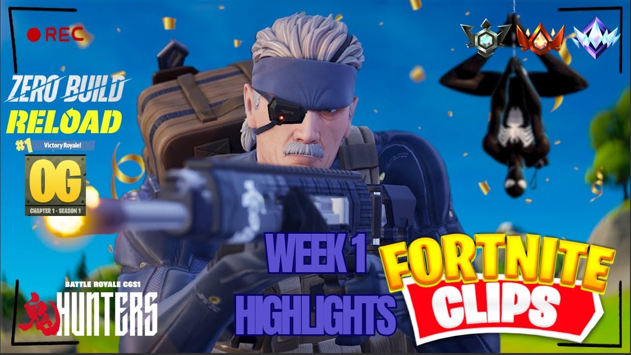 Fortnite - C6 S1 Week 1 Highlight Reel - YouTube