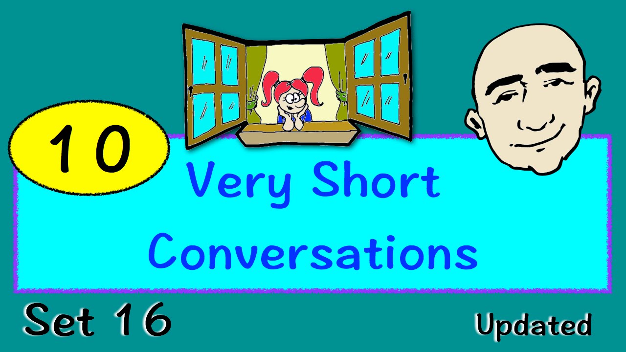 10 Very Short Conversations | Set 16 | English Speaking Practice | ESL ...